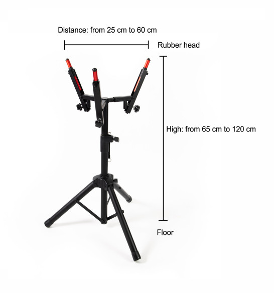Multi-position stand for handpan. Buy a handpan or rav vast stand