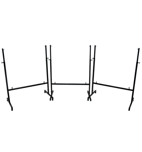 Stand démontable pour Steeldrum Double ou Triple - Acier peint (High Legs)